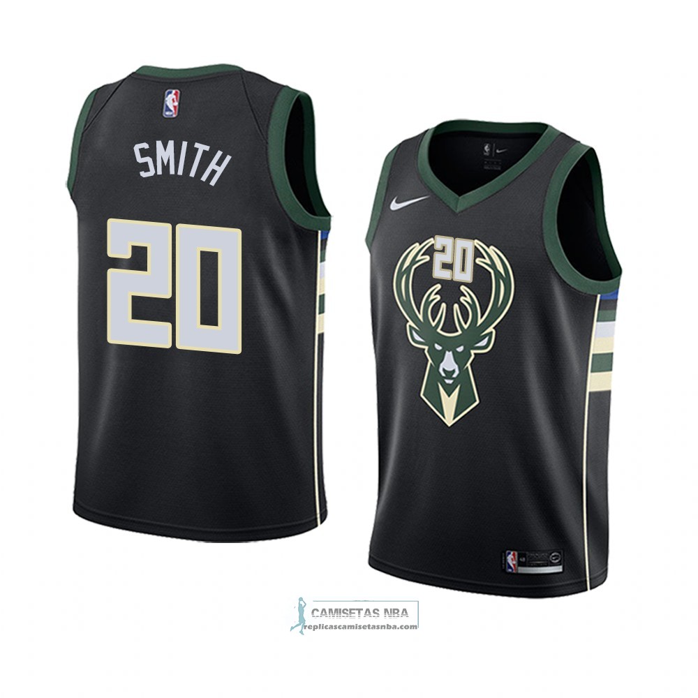 Camisetas NBA Milwaukee Bucks Jason Smith Statement 2018 Negro replicas ...
