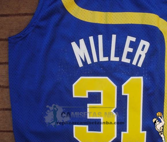 Camisetas NBA ABA Pacers Miller Azul replicas tienda online